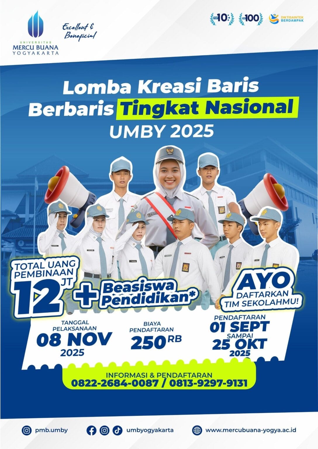 Info Lomba SMA : LKBB SLTA Tingkat Nasional UMBY 2025 - Fokus Kampus